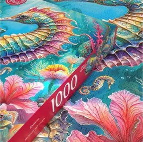CHERRY PAZZI Puzzle Mořský koník / 1000 dílků / 50 × 70 cm