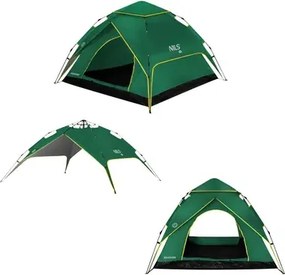 NILS CAMP Automatický pop-up stan  NC4801 Shadow 2 zelený