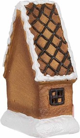 Keramická perníková chaloupka Gingerbread House - 10*7*15 cm