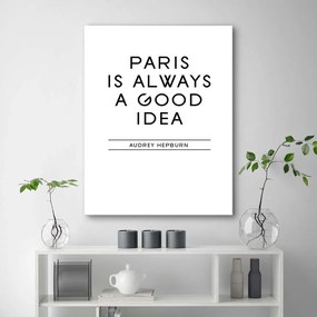 Gario Obraz na plátně Paříž je dobrý nápad Rozměry: 40 x 60 cm
