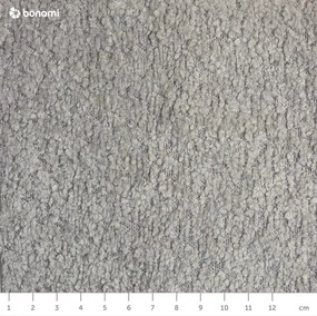 Šedá rozkládací pohovka z textilie bouclé 215 cm Patti – Bonami Selection