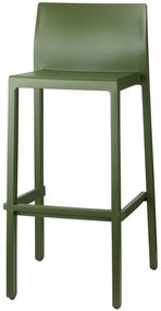 SCAB - Barová židle KATE vysoká - zelená