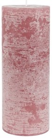 Hitra Svíčka rustikální růžová 18 cm