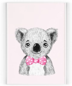 Plakát / Obraz Koala Pololesklý saténový papír 210 g/m² A4 - 21 x 29,7 cm
