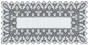 Žakárový ubrus - běhoun GEORGI různé rozměry šedá MyBestHome Rozměr: 120x160 cm