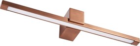 Toolight Rea, Koupelnové nástěnné LED svítidlo SWE053-1W 60 cm COPPER BRUSH, OSW-20153