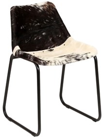 Jídelní židle 4 ks z pravé kozí kůže,  275276