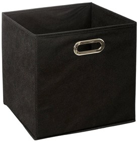 Úložný box Simple, 31x31x31 cm, černá