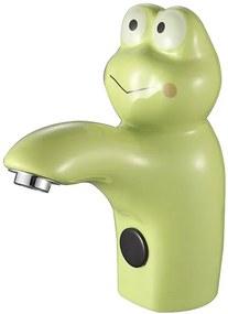Sapho Sapho, Senzorová stojánková keramická baterie 6V DC (4xAA), žába, zelená, PS402G