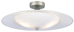 Halo Design 990167 stropní svítidlo Baroni opál/hliník, ø46cm