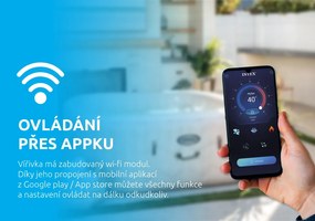 Intex | Vířivý bazén Pure Spa Chevron Deluxe 4 NP | 11400291