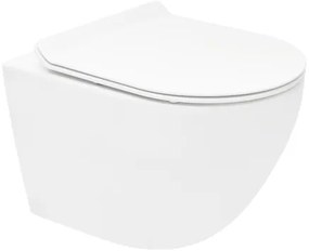 Ceramia S-Line Pro wc s prkénkem softclose závěsné bílé vírové WC01T