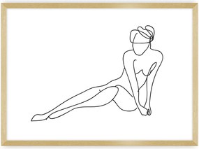 Plakát Figure Line II