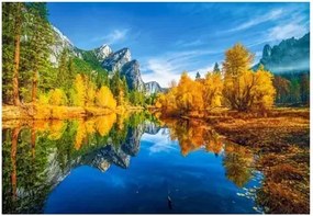 Castorland 105489-2 Puzzle Tři bratři, Yosemitský národní park / 1000