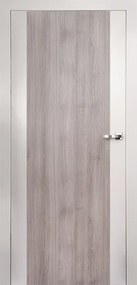 Interiérové dveře vasco doors LEON DUO model 3 Průchozí rozměr: 70 x 197 cm, Orientace dveří: Levé dveře, Dekor: Dub stříbrný