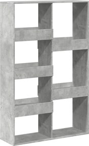 Knihovna betonově šedá 100 x 33 x 155,5 cm kompozitní dřevo 3309396
