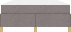 Rám postele Taupe 140 x 200 cm textil 3398945