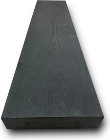 Báča Beton Betonový pražec (dlažba) v imitaci dřeva (80 × 20 × 5 cm) Barva: Antracit
