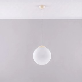 Sollux Lighting Závěsné svítidlo UGO 30 béžové