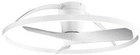 Mantra Nepal II, ventilátor se svítidlem a dálk. ovladačem, LED 32W 2700-5000K, bílá, průměr 75cm