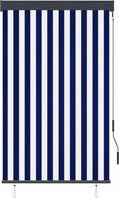 Venkovní roleta 100 x 250 cm modrobílá 145955