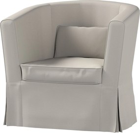 Potah na křeslo IKEA Ektorp Tullsta barva šedá látka pletený vzor