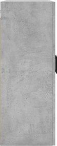 vidaXL Nástěnná skříňka 69,5 x 34 x 90 cm [828432] Barva: šedá sonoma