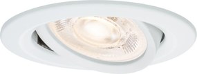 P 92416 LED vestavné svítidlo Nova Plus GU10 Flat IP65 93mm 3x4,9W 230V stmívatelné 2700K bílá mat - PAULMANN