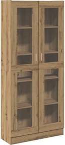 Skříň dub artisan 82,5 x 30,5 x 185 cm kompozitní dřevo 3318721