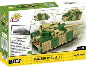 COBI 3097 II WW Panzer IV Ausf J / 128 kostek / 1:72 / od 6 let