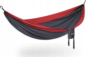 Turistická houpací síť Single Nest charcoal/red Eno