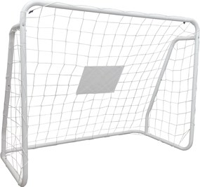TRENDIE Sestava 2 fotbalových branek 124x96 cm