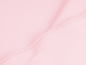 Biante Dekorační oválný ubrus Rongo RG-062 Cukrově růžový 140x180 cm