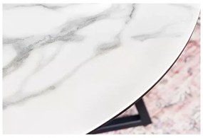 Massive home | Konferenční stolek MARVELOUS WHITE 70 CM keramika