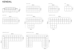 Hnědá podnožka Kendal – Micadoni