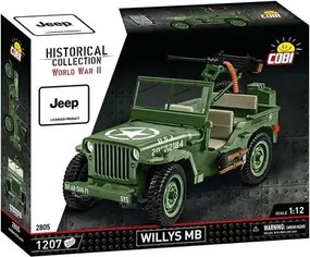 COBI 2805 Willys MB / 1207 kostek / 1:12 / od 10 let