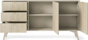 PSK Komoda NATURAL, Písková/Scandi 158 cm