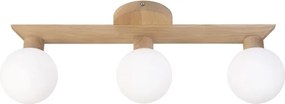 Přisazený lustr ANTONIO 3xG9/5W/230V dub/bílá