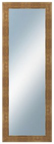 DANTIK - Zarámované zrcadlo - rozměr s rámem cca 50x140 cm z lišty TRITON široký zlatý (2952)