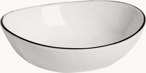 Sada ručně vyrobených porcelánových misek na svačinu Salt, 2 díly