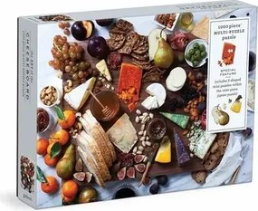 Galison Puzzle Sýrové degustační prkénko / 1000 dílků / od 8 let