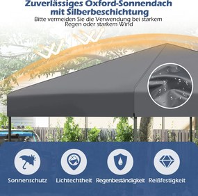 Costway Výsuvný altán s taškou a UV50+ výškově nastavitelný skládací – 3 x3 m