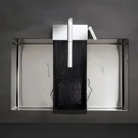 Hansgrohe Aquno Select chrom / Dřezová baterie / výsuvná koncovka / Sa