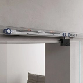 dvoukřídlé skleněné posuvné dveře Amalfi T19 - komplet