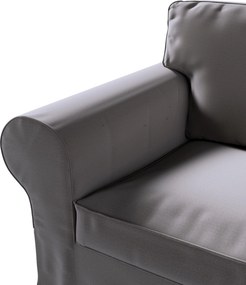 Potah na křeslo IKEA Ektorp barva hnědá látka sametová
