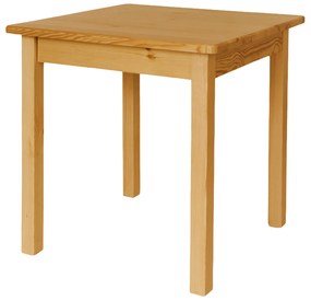 Dede Stůl z masivu borovice 80x80 cm olše