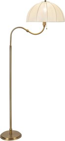 Stojací lampa Elstead Crosby 1x E27 Kartáčované zlato 173 cm