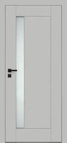 DRE Estra interiérové dveře 11 levé 60 cm šedá matná ESTRA11SM60L