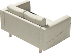 Potah na pohovku IKEA Norsborg 2-místná barva béžová látka pletený vzor
