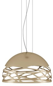 Lodes 14126 4500 Kelly Small Dome 50, závěsné svítidlo 3x23W E27, champagne, prům. 50cm